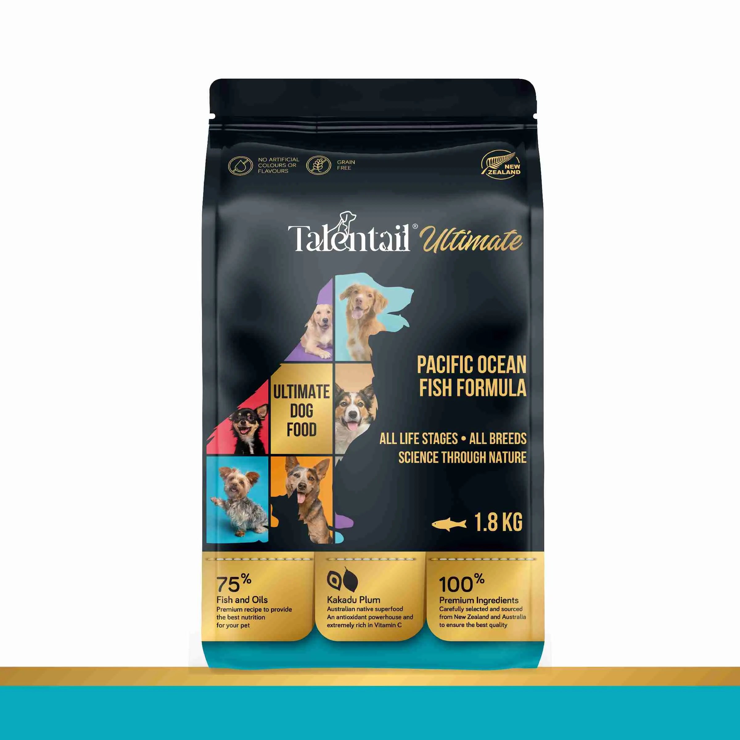 Talentail Ultimate Pacific Ocean Fish Dog Food 5kg – PetNest